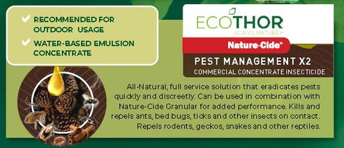 ECOTHOR Nature-Cide Pest Management X2 Commercial Concentrate Insectic ...